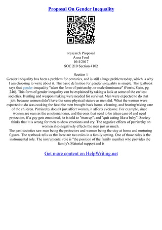 Proposal Example Essay | PDF | Science