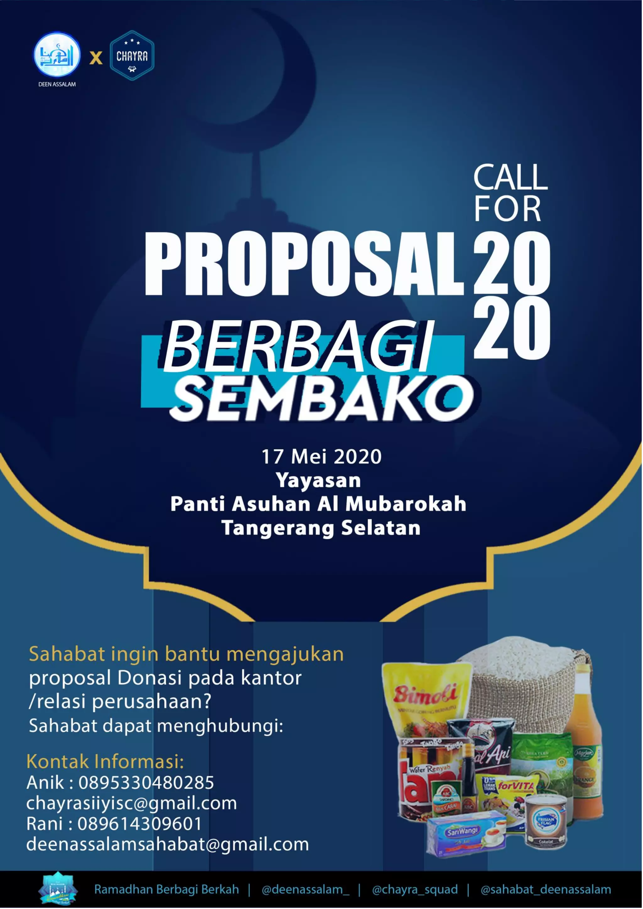 Proposal Bakti Sosial : Berbagi Sembako Panti Asuhan - by Deen Assalam ...