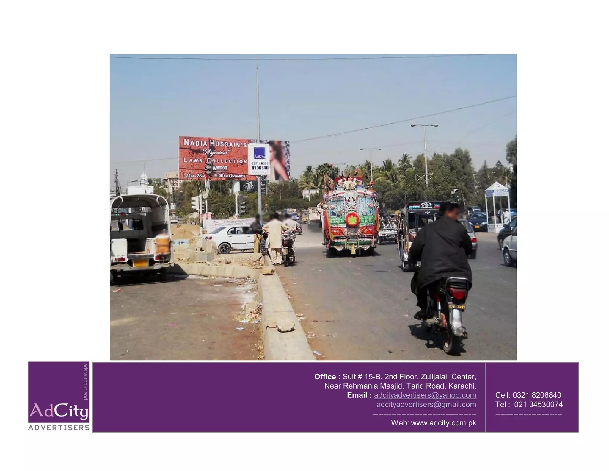 Proposal For Advertisement On Pole Sign @ Tipu Sultan Road | PDF
