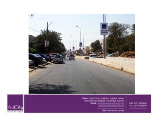 Proposal For Advertisement On Pole Sign @ Tipu Sultan Road | PDF