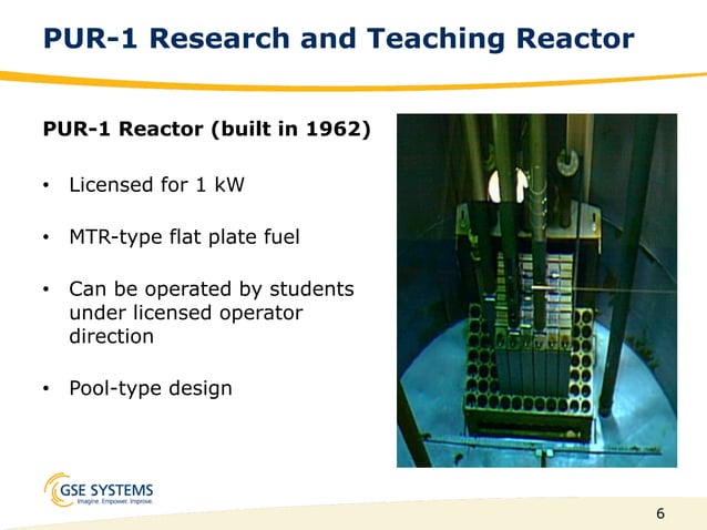 Proposal For a Nuclear Reactor Operations Course at Purdue University | PPT
