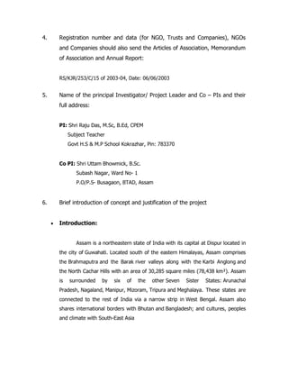 Herbal Garden proposal for Disha NGO | PDF