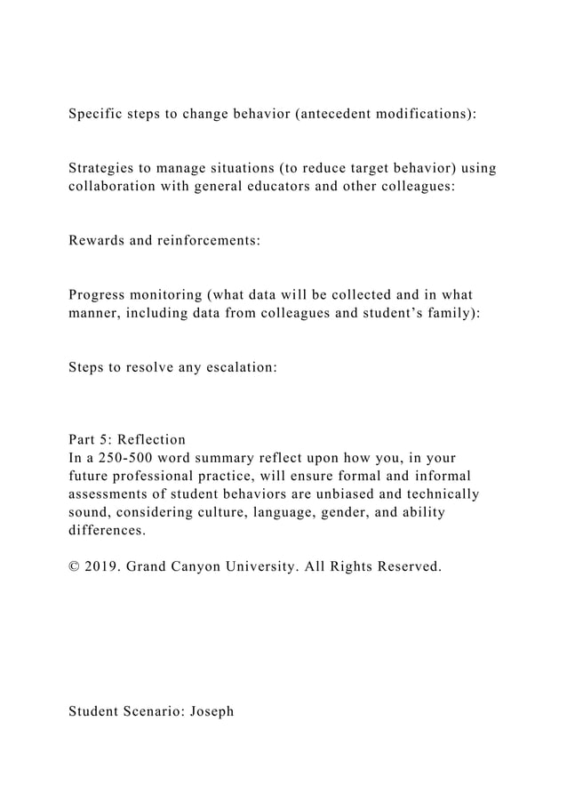 Proposal for Behavior Change TemplatePart 1 ABC ChartCreate.docx