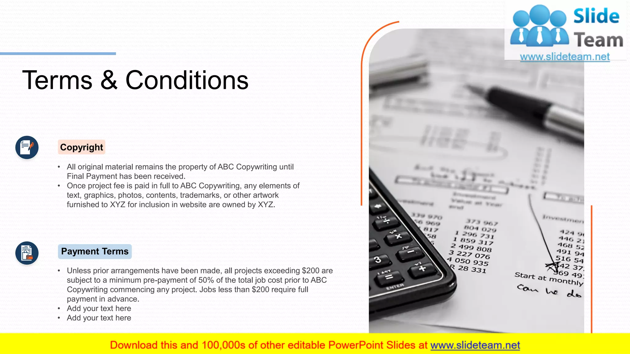 Proposal For Copywriting PowerPoint Presentation Slides | PPT