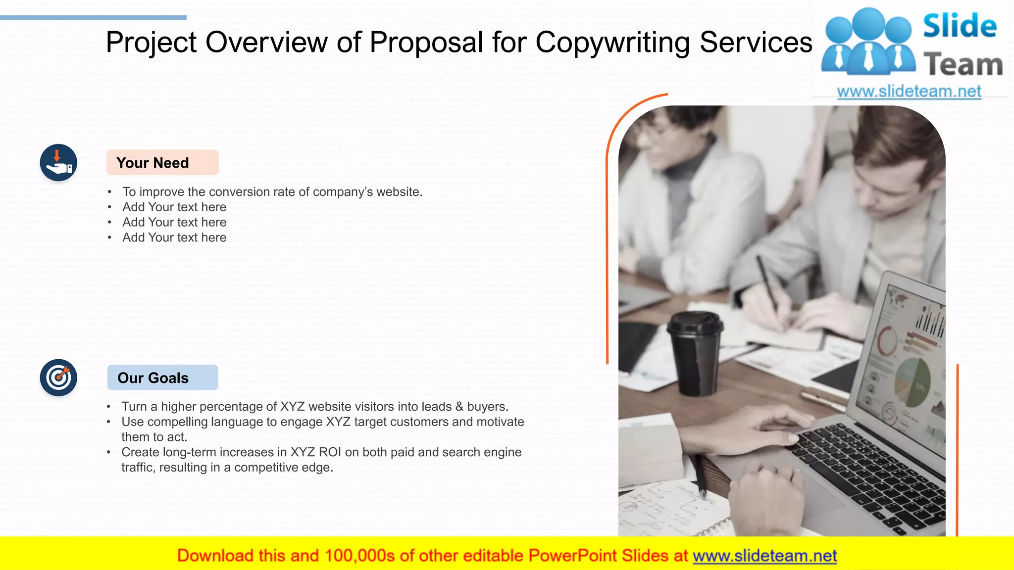 Proposal For Copywriting PowerPoint Presentation Slides | PPT