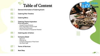 Proposal For Food Providing Services PowerPoint Presentation Slides | PDF