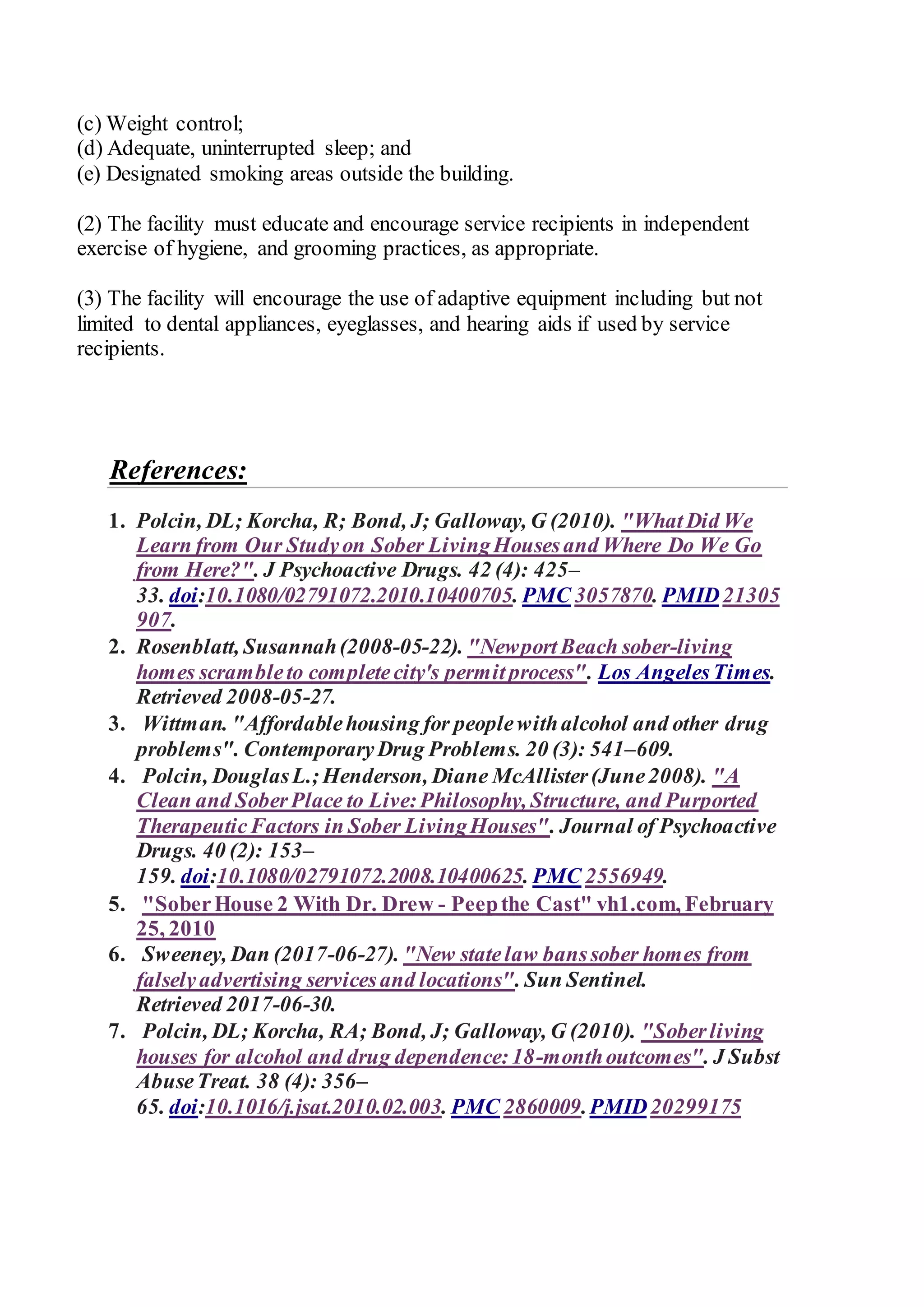 Proposal for Halfway House Facility: in Addiction Rehabilitation | DOCX