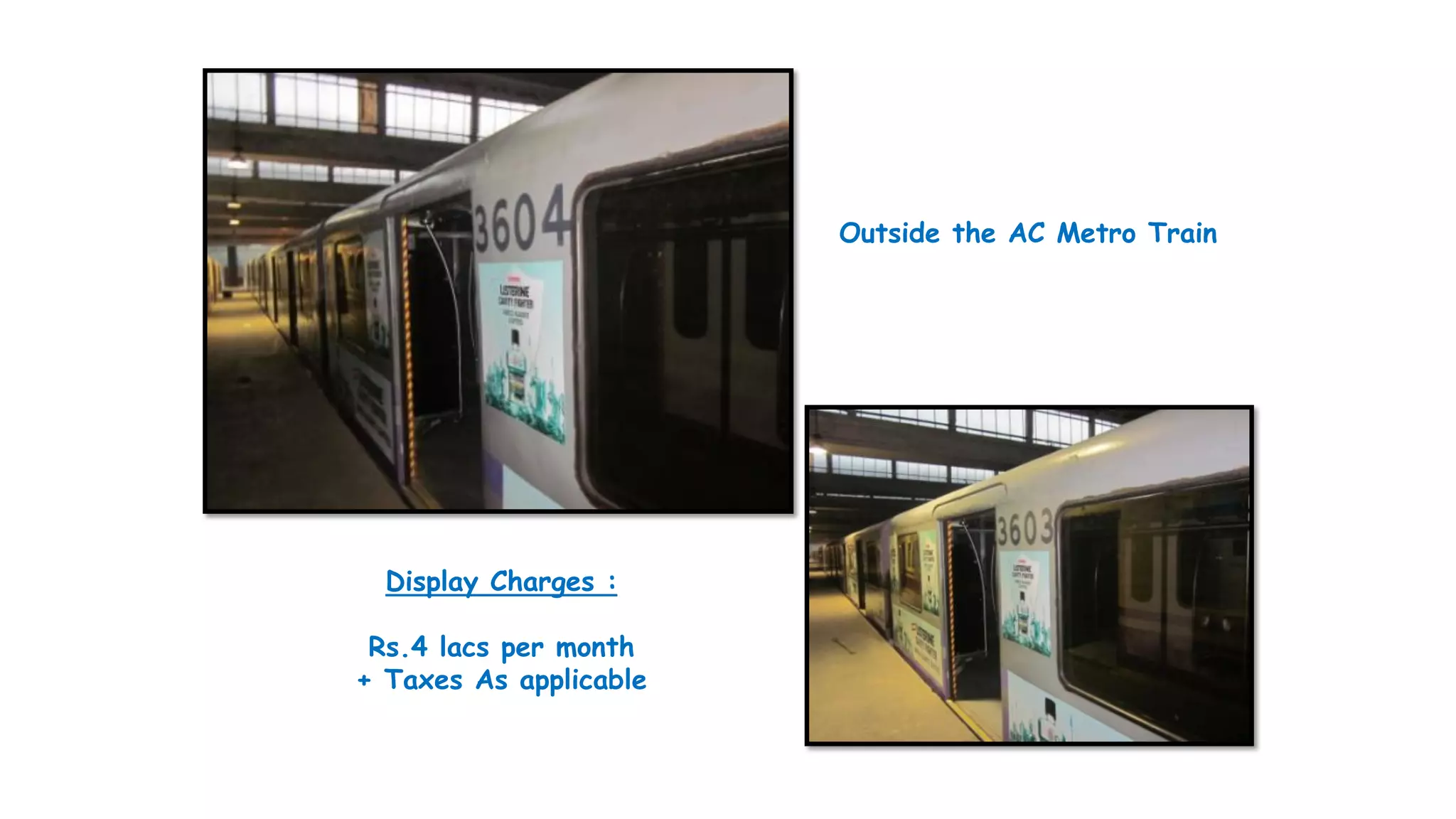 Kolkata Metro Train Branding - Kolkata Metro Train Advertising | PDF