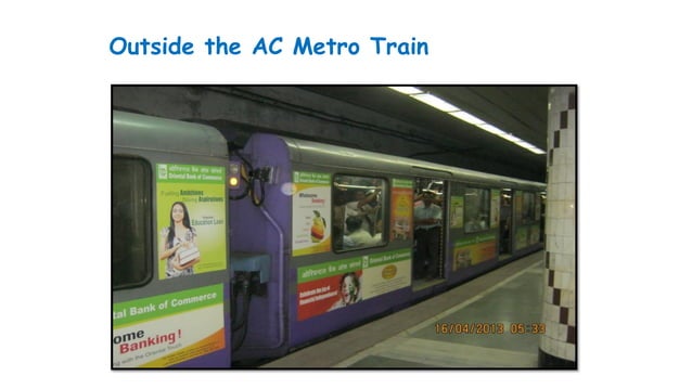 Kolkata Metro Train Branding - Kolkata Metro Train Advertising | PPT