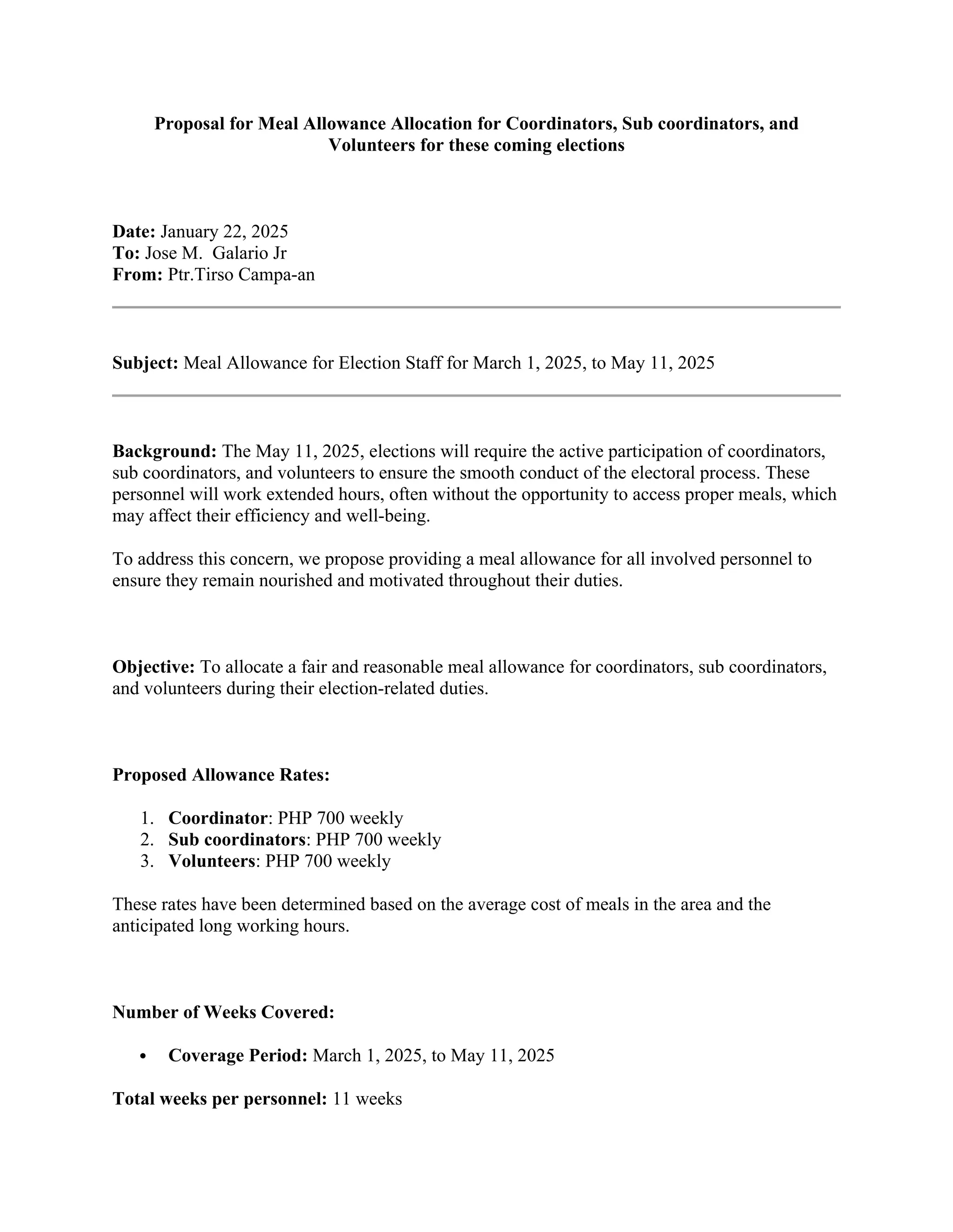 Proposal for Meal Allowance Allocation for Coordinators.docx