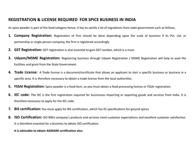 PROPOSAL FOR NEW SPICE BUSINESS ( BUSSINESS PLAN).pdf | Commodities ...