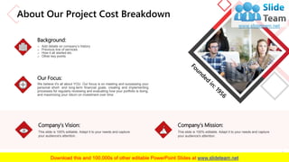 Proposal For Project Cost Breakdown PowerPoint Presentation Slides ...