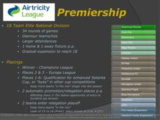 Proposal for renovation of the association football league | PPT