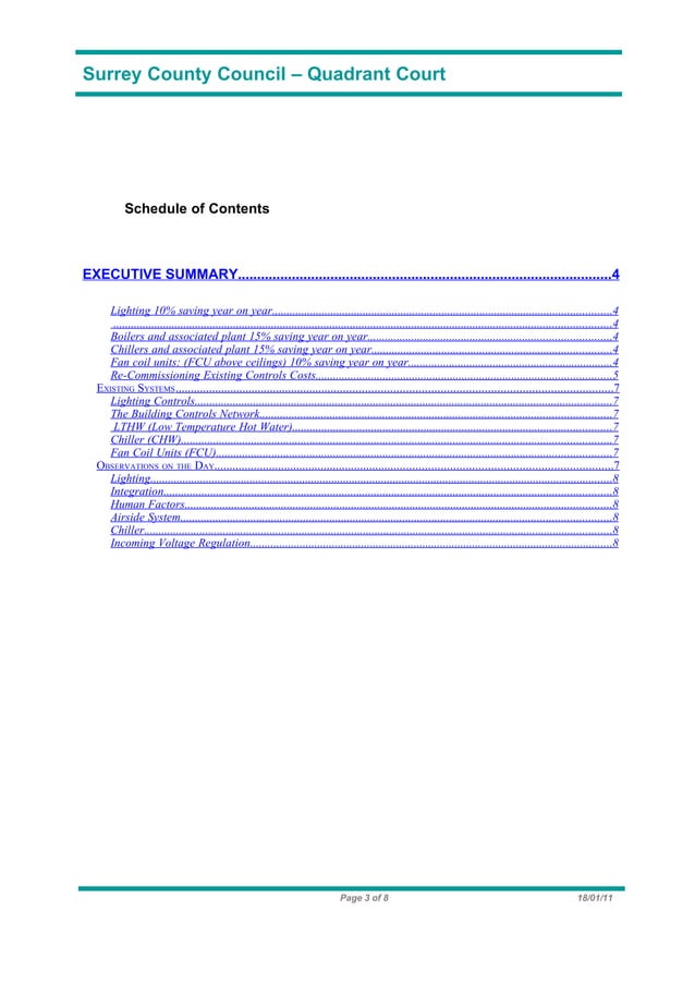 Proposal For Scc Quadrant Court | PDF
