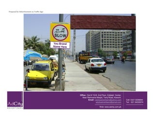 Proposal For Traffic Sign | PDF