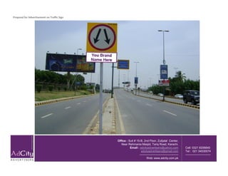 Proposal For Traffic Sign | PDF