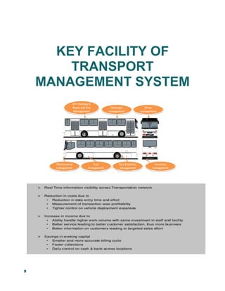 Proposal for transport management system | PDF