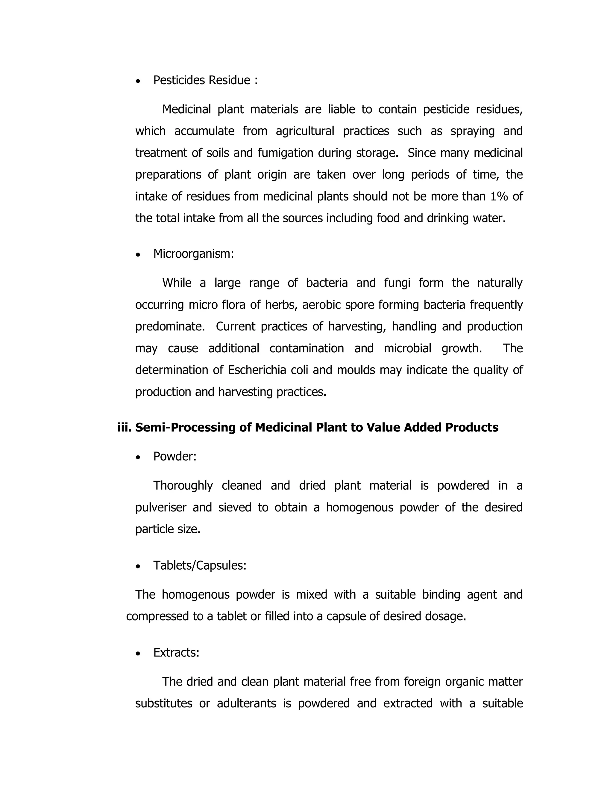 Value Addition of Nine Medicinal Plants in Arunachal Pradesh | PDF