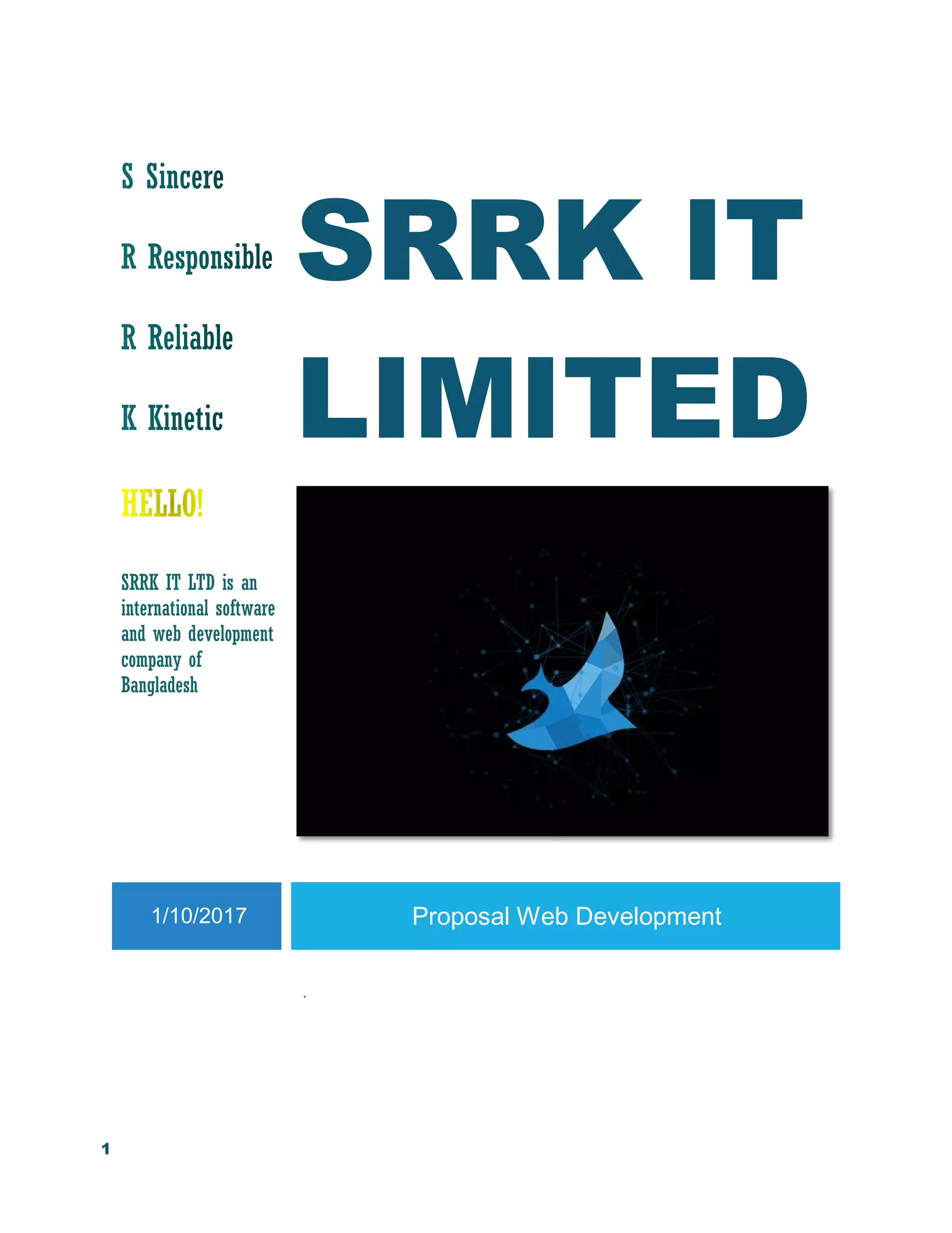 Proposal for web development | PDF