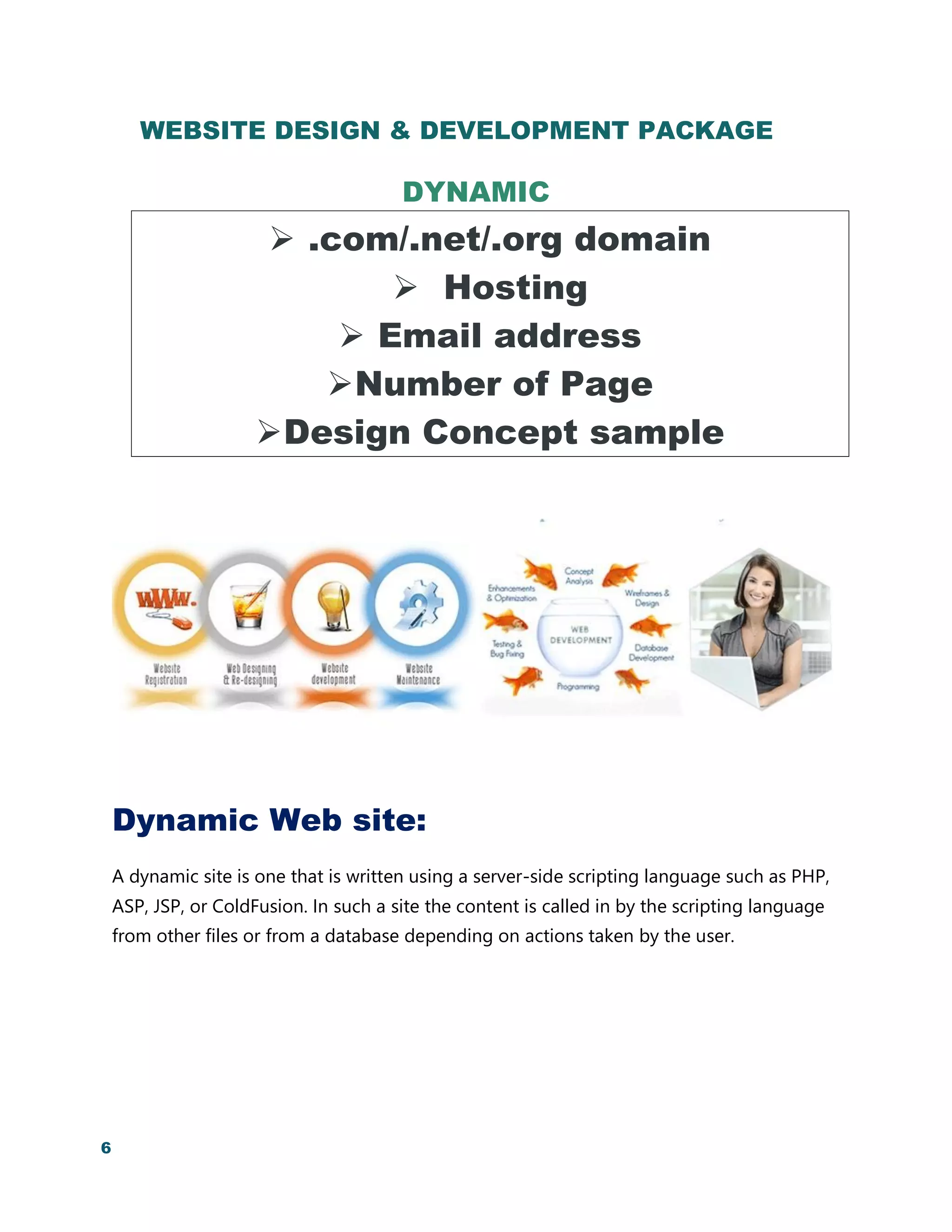 Proposal for web development | PDF