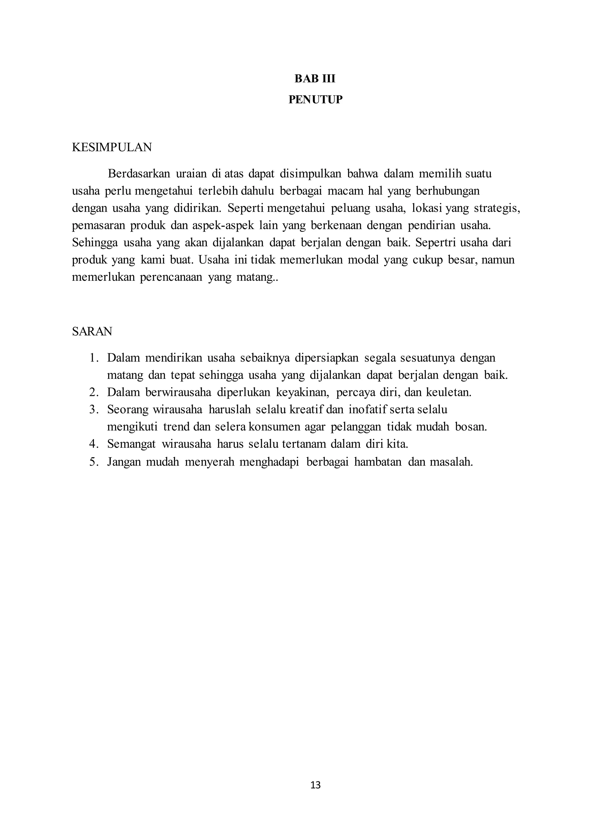Proposal gantungan dan asbak kwu | DOCX