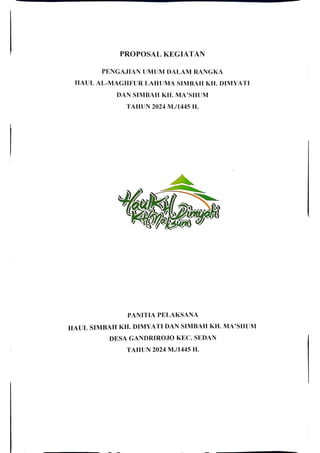 Proposal Haul Nganguk 2024 gandrirojo sedan rembang jawa tengah ...