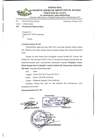 Proposal Haul Nganguk 2024 gandrirojo sedan rembang jawa tengah ...