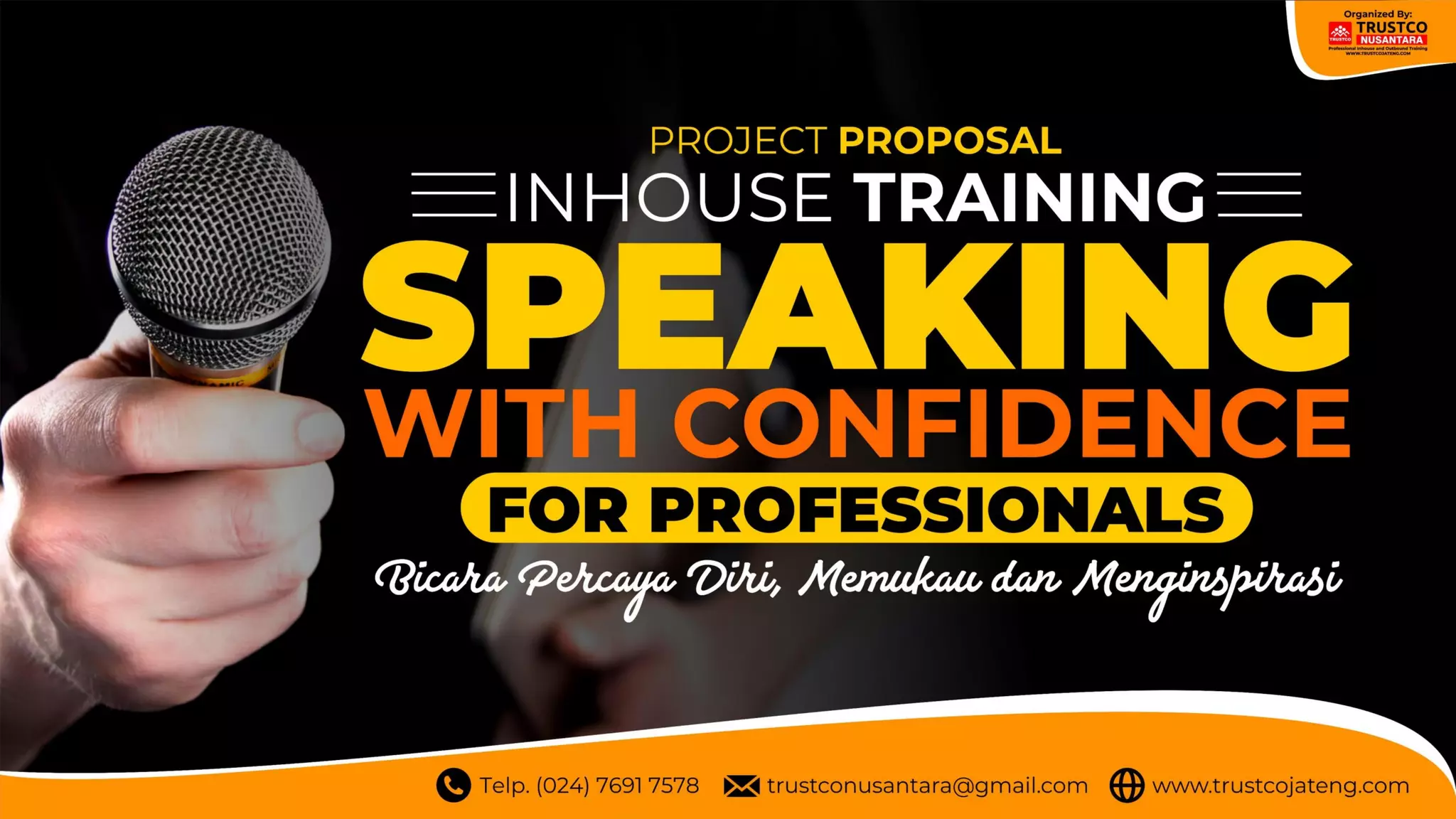 Proposal inhouse training speaking with confidence_Makhmud Kuncahyo ...