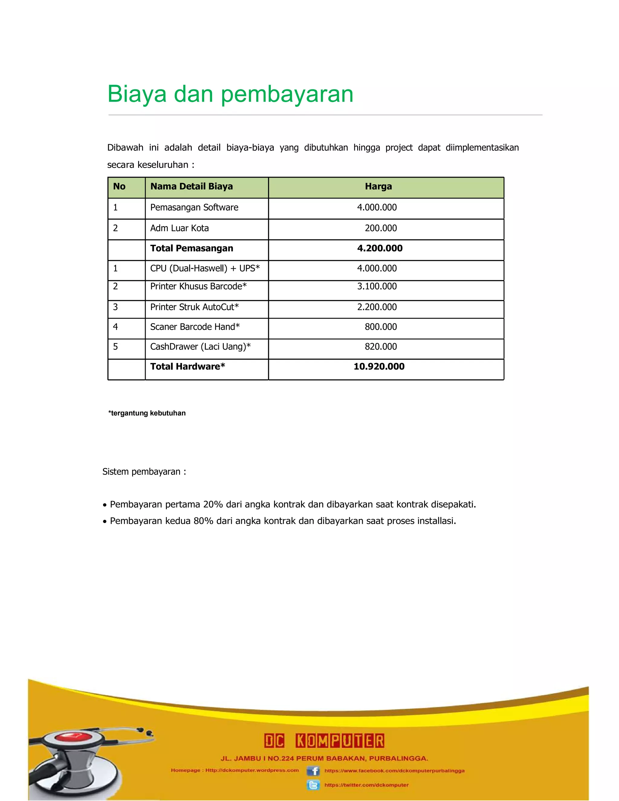 Proposal inventory system_v.1.0 | PDF