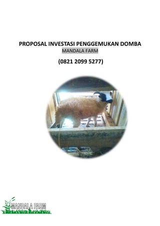 Proposal investasi penggemukan domba | PDF