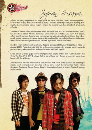 Proposal dan Profil Website J-Rocks | PDF