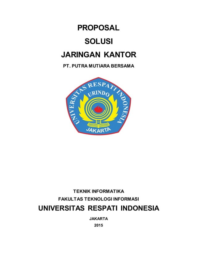 Proposal jaringan komputer | DOCX
