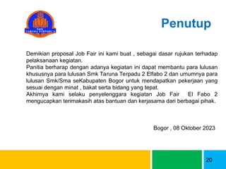 proposal job fair november elfabo 2 ( REVISI ).ppt