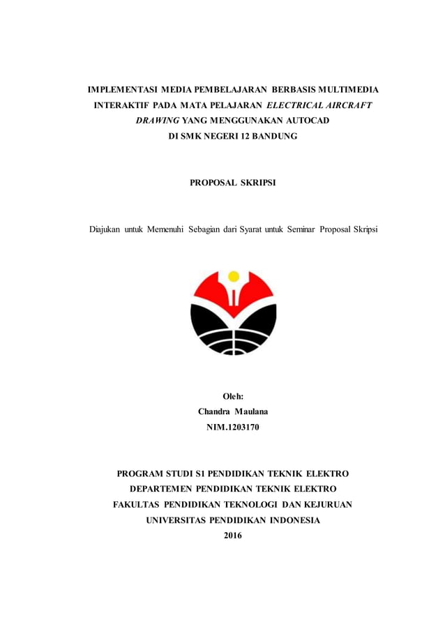 Proposal judul skripsi | PDF