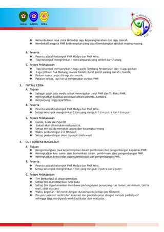 Proposal jumbara PMR OKU | PDF