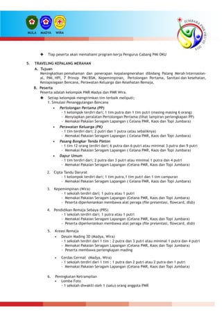 Jumbara PMR OKU | PDF