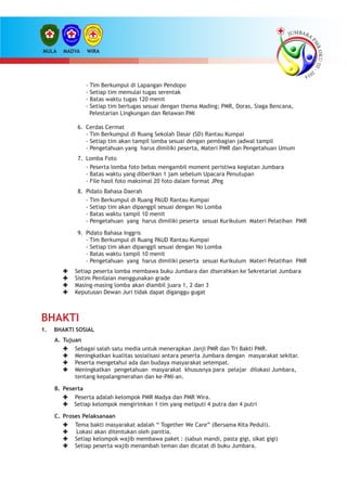 Jumbara PMR OKU | PDF