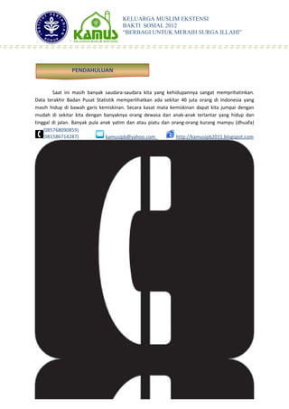 Proposal kamus baksos | DOC