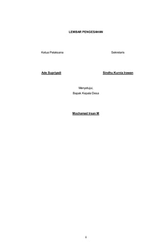 Proposal kegiatan 17 agustus | DOCX