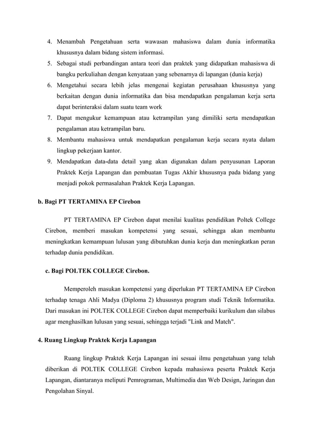 Proposal kegiatan pkl | DOCX