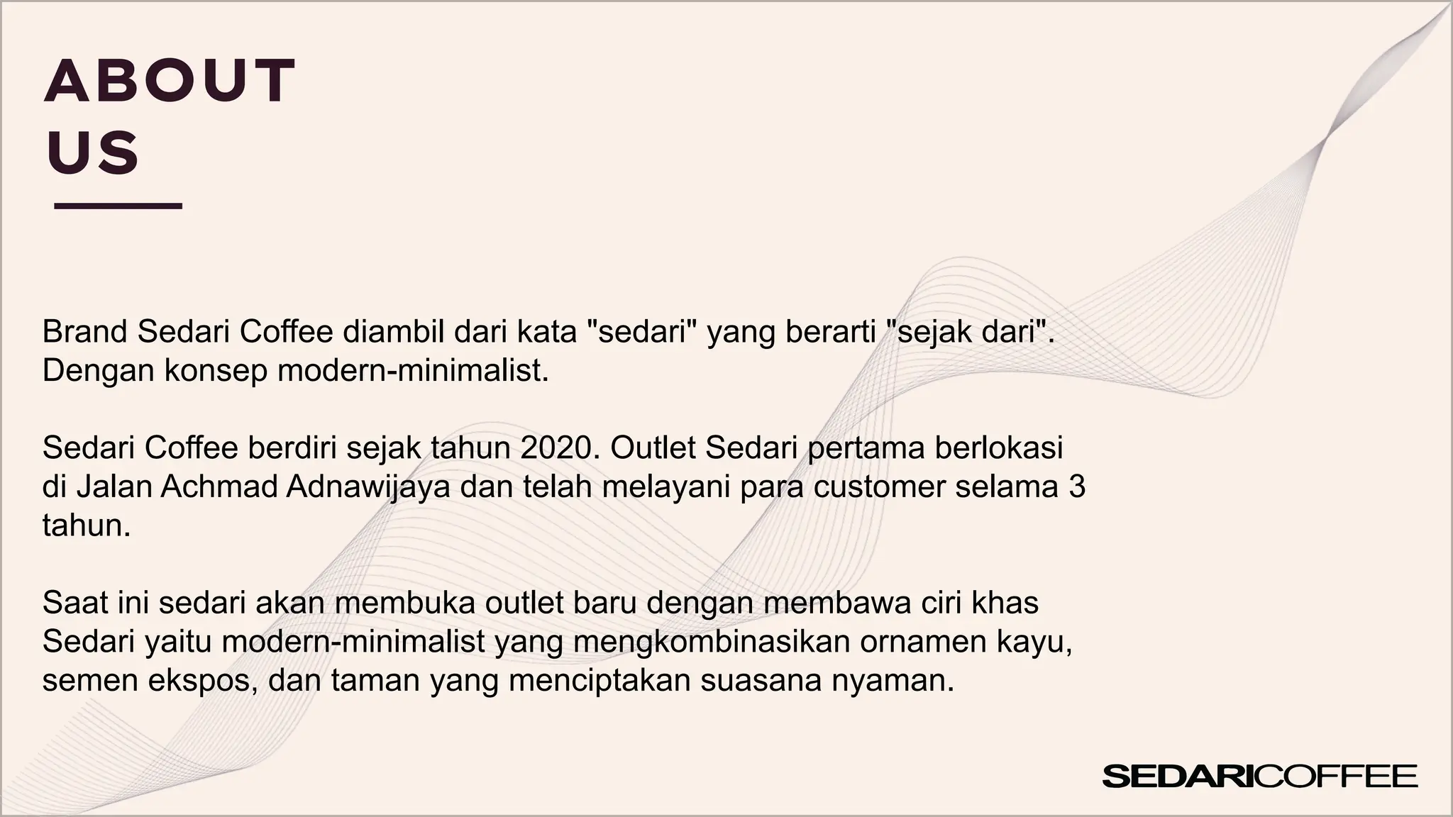 Proposal Kemitraan Sedari coffee shop indonesia sample | PDF