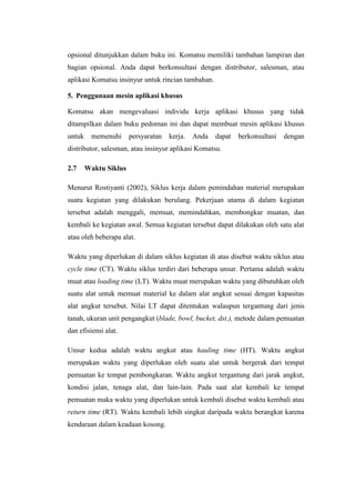 estimasi bucket fill factor berdasarkan volume angkut DumpTruck | PDF