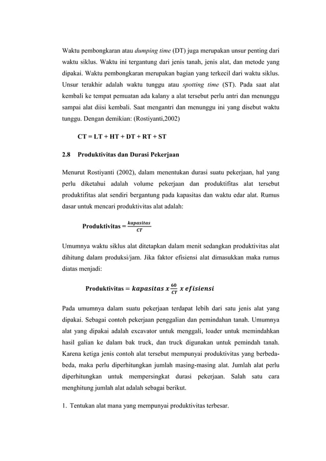 estimasi bucket fill factor berdasarkan volume angkut DumpTruck | PDF