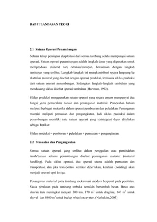 estimasi bucket fill factor berdasarkan volume angkut DumpTruck | PDF