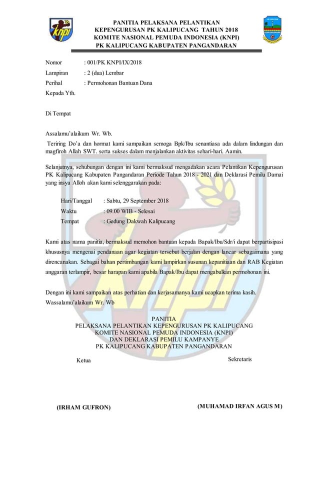 Proposal knpi | DOCX