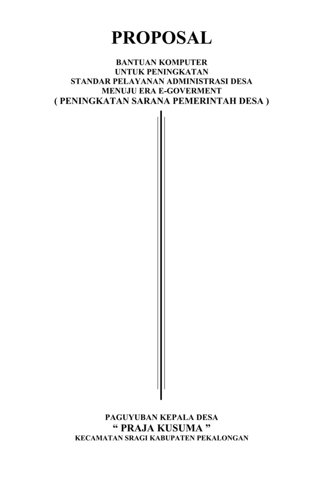 Proposal komputer | DOCX