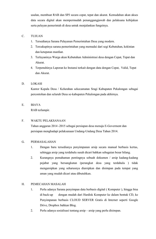Proposal komputer | DOCX