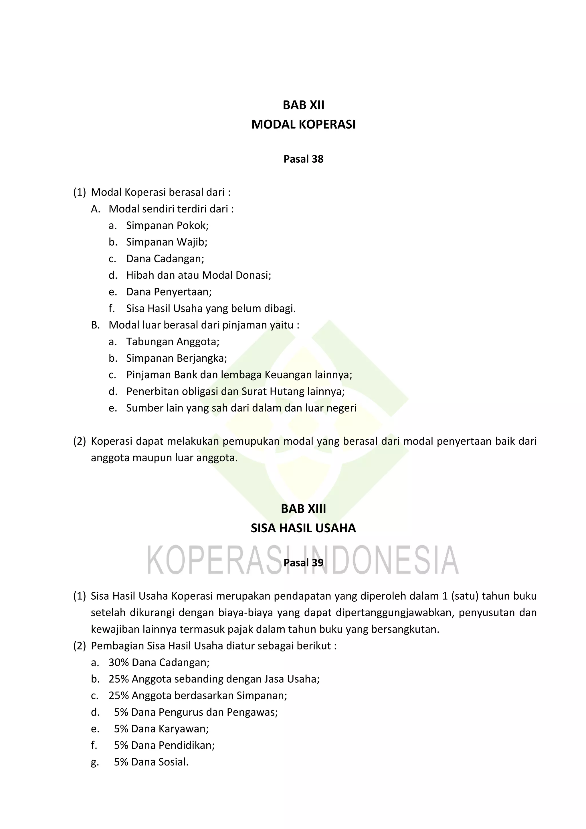Proposal koperasi copy | DOCX