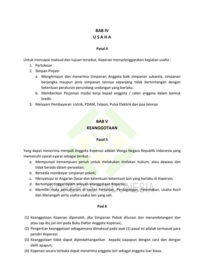 Proposal koperasi copy | DOCX