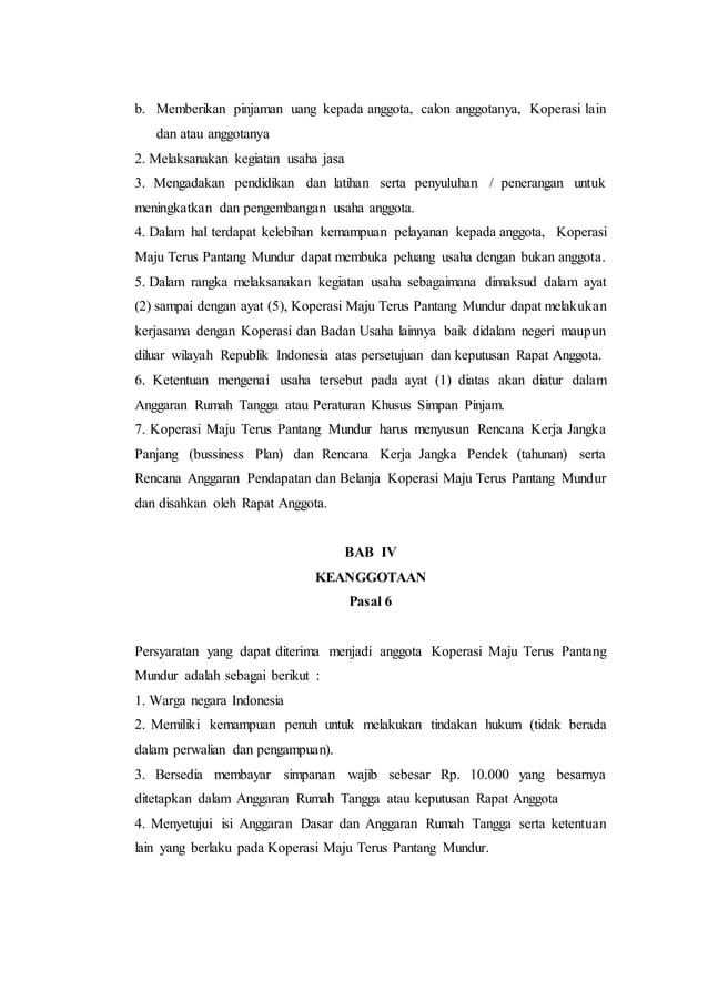 PROPOSAL KOPERASI SIMPAN PINJAM 3EA20 | DOCX